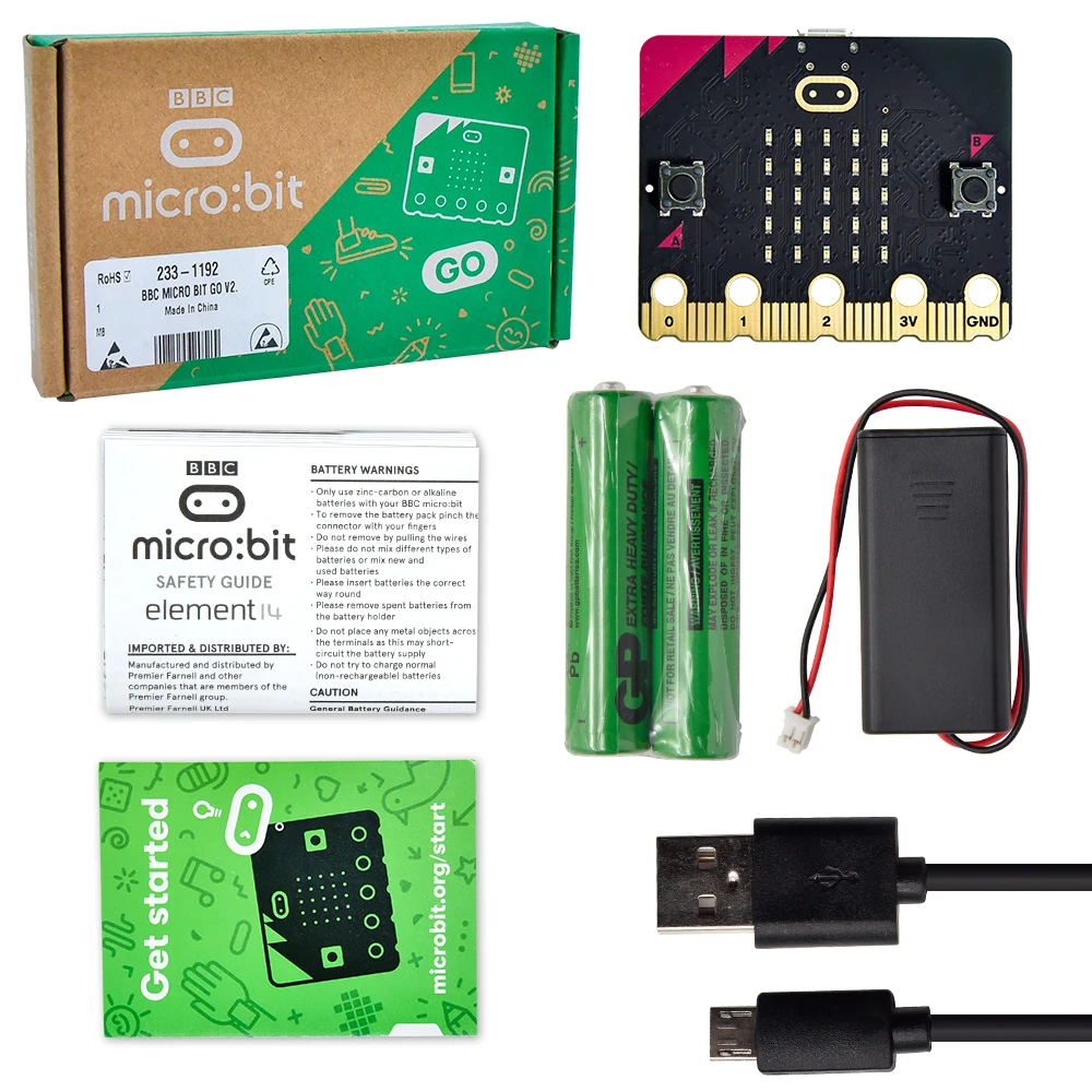 BBC-Kit-Board-Desenvolvimento-para-Crian-as-Micro-Bit-V2-Micro-Bit-Go ...
