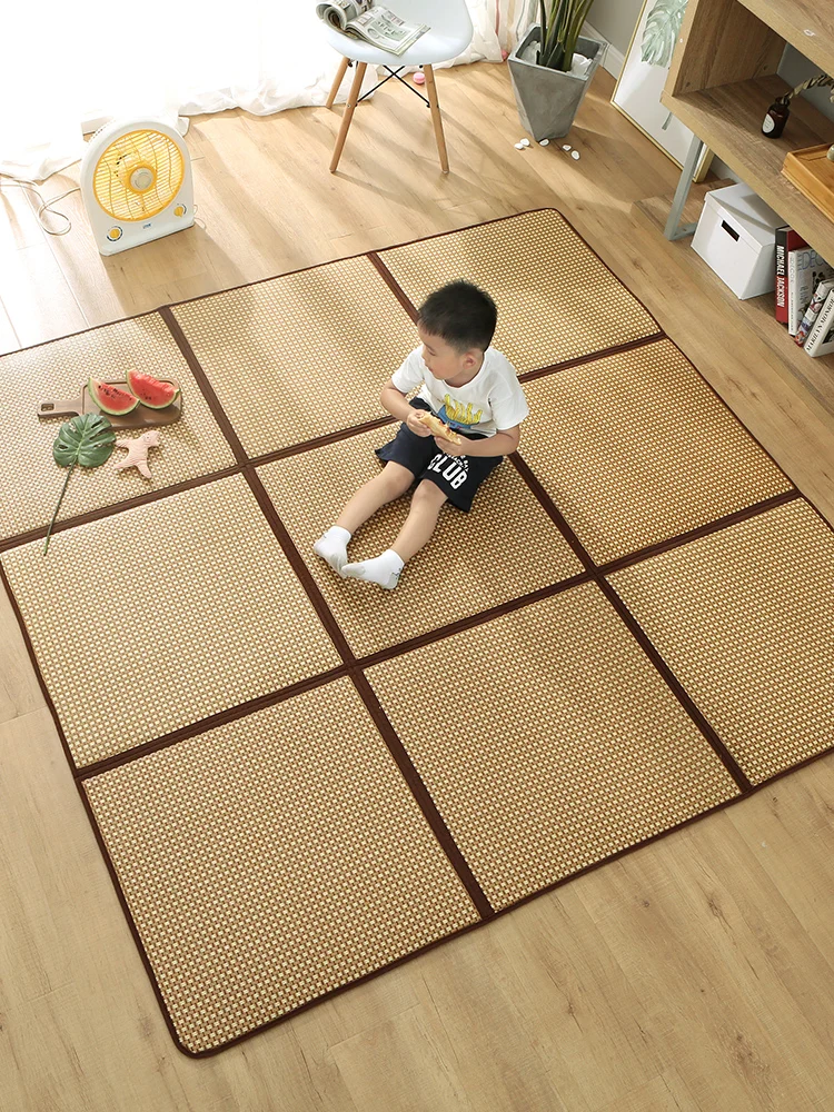 Sleeping on bamboo mat store