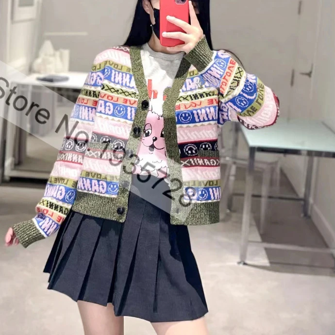 Wool Sweater Cardigan Jumper Top | Knit Cardigan Print | Sweater Vs ...