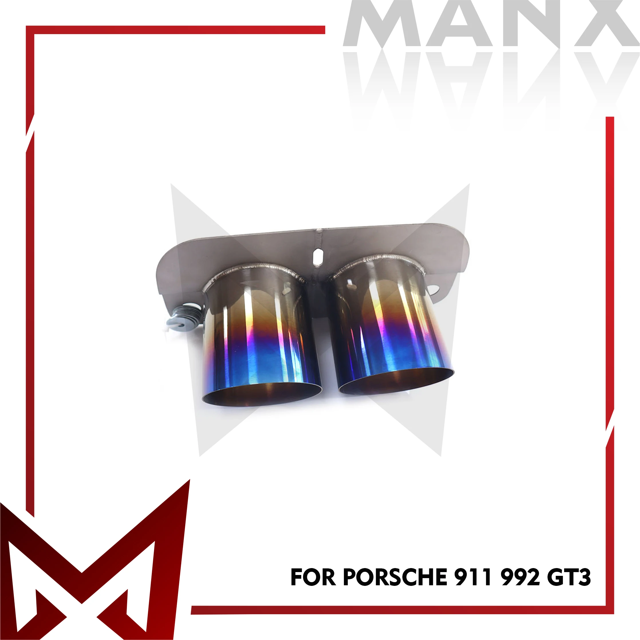 MANX Car Exhaust System Suitable For Porsche 911 992 GT3 High ...