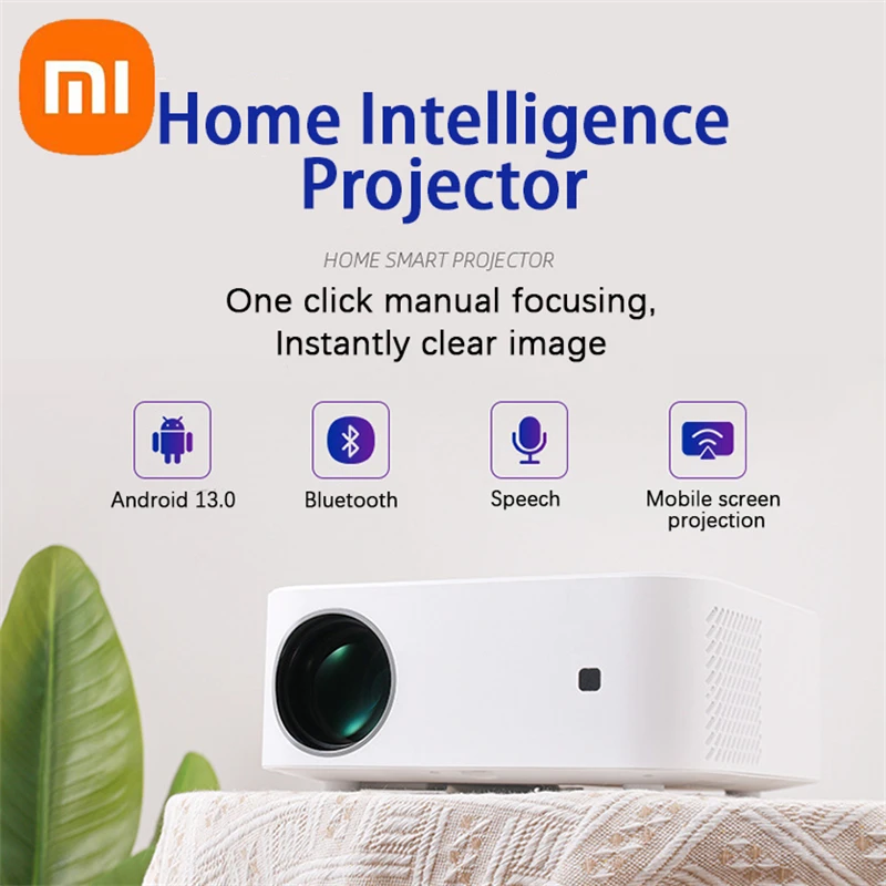 Xiaomi X8 Mini Projector 8K Android 13 WIFI6 BT5.0 1080P 1280*720P Home ...