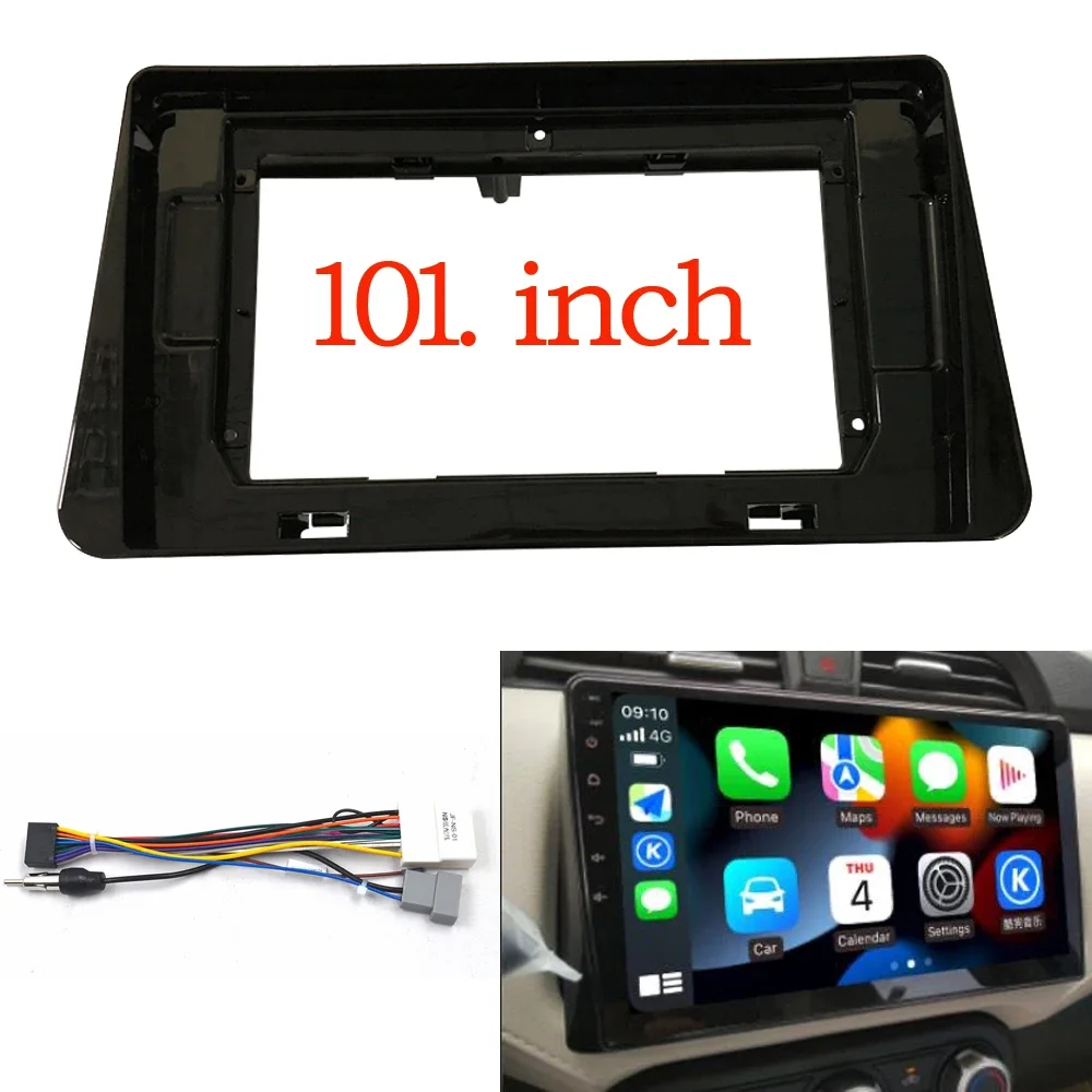 9-INCH-Car-Radio-Fascia-Double-Din-Frame-GPS-DVD-Bezel-Panel-Dash ...