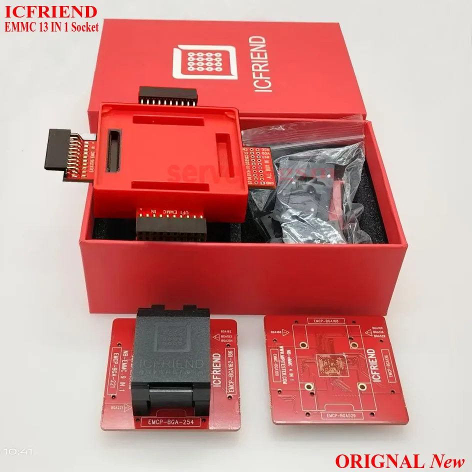 Новый ОРИГИНАЛЬНЫЙ ICFRIEND E-MATE X EMMC 13 в 1 Адаптер с поддержкой ...