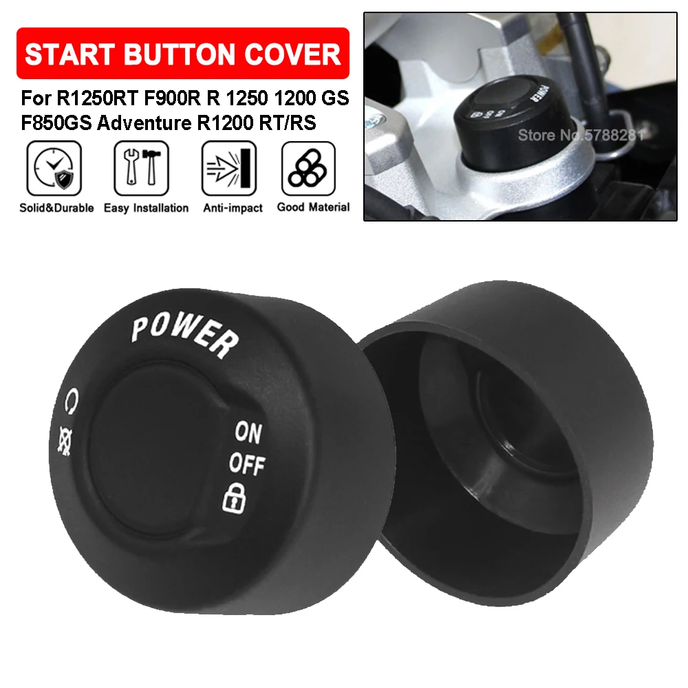 Motorcycle-One-Key-Start-Switch-Boot-Button-Protective-Cover-For-BMW ...