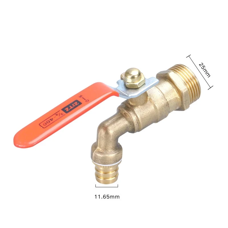 Thicken-Garden-Tap-Faucet-1-2-3-4-Metal-Snap-Fittings-BSP-Garden-Hose ...