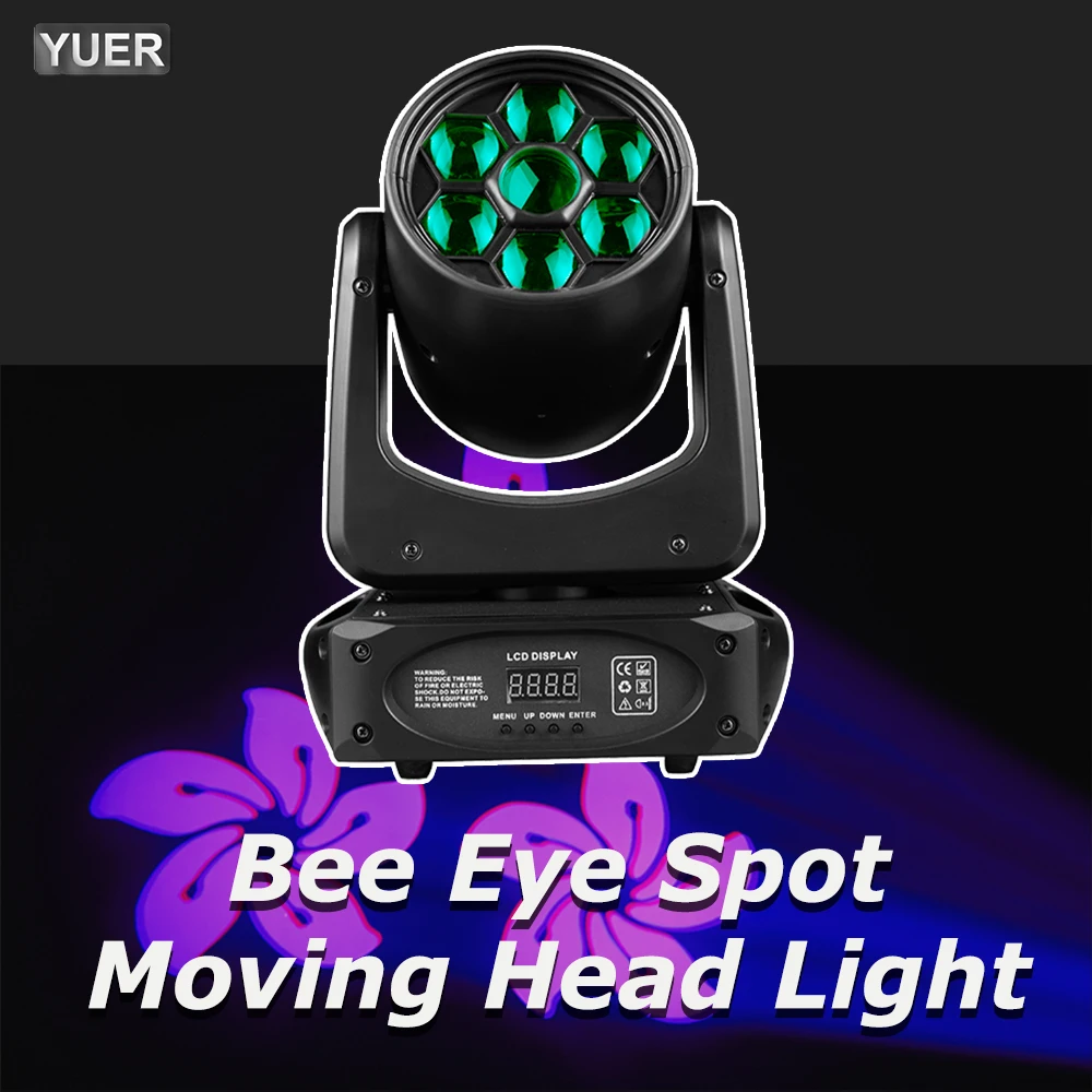 NEW-Bee-Eye-LED-Spot-150W-Moving-Moving-Light-and-Gobo-3-Sided-Prism ...