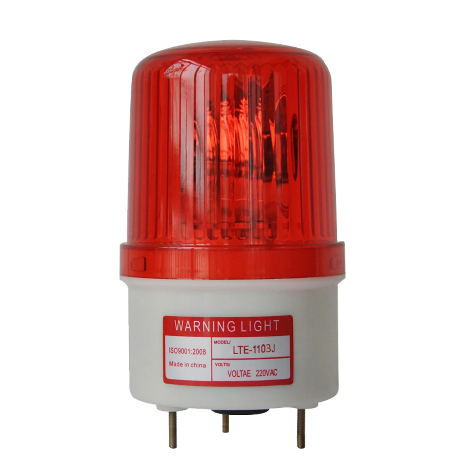 Rotating-Warning-Strobe-Light-Alarm-Red-Workshop-Emergency-Beacon-Lamp ...