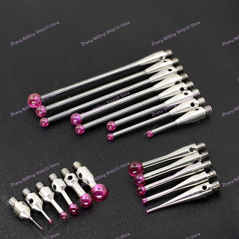 CMM-Touch-Probe-Stylus-0-5-6mm-Dia-Ruby-Ball-Tungsten-Carbide-Stem-M3 ...