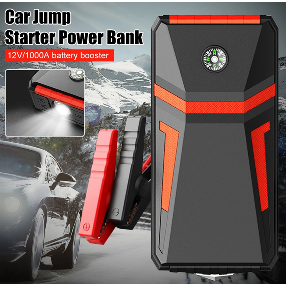 Carro portátil jump starter banco de potência estação carros de ...