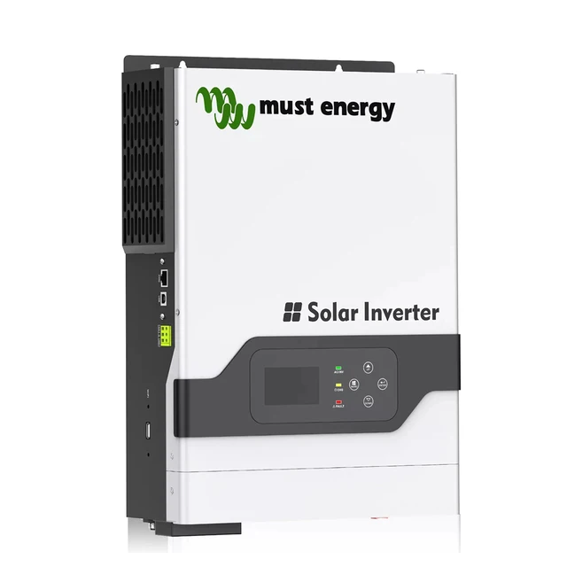 MUST Energy PV1800 VPM 1KW 12V 230V Home MPPT Hybrid Solar Inverter ...