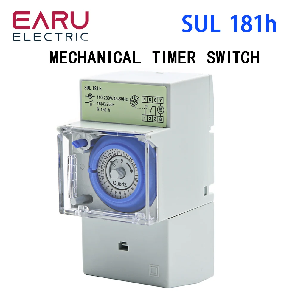 SUL181H-Mechanical-Timer-Switch-24-Hours-Time-Switch-Relay-Electrical ...