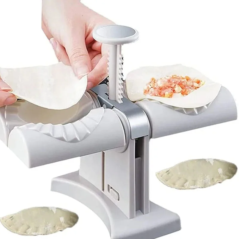 New-Automatic-Double-Head-Dumpling-Maker-Dumpling-Making-Tools ...