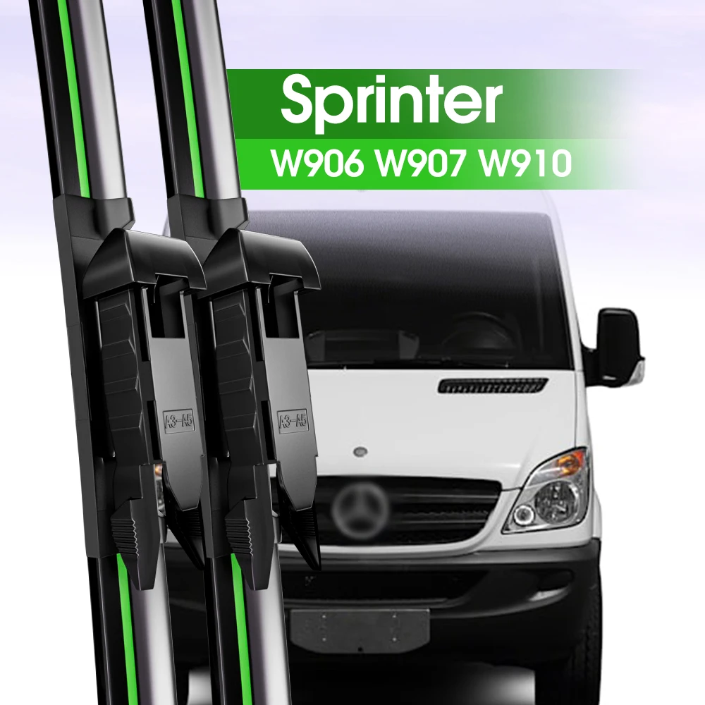 2pcs Front Windshield Wiper Blades For Mercedes Benz Sprinter W906 W907 ...