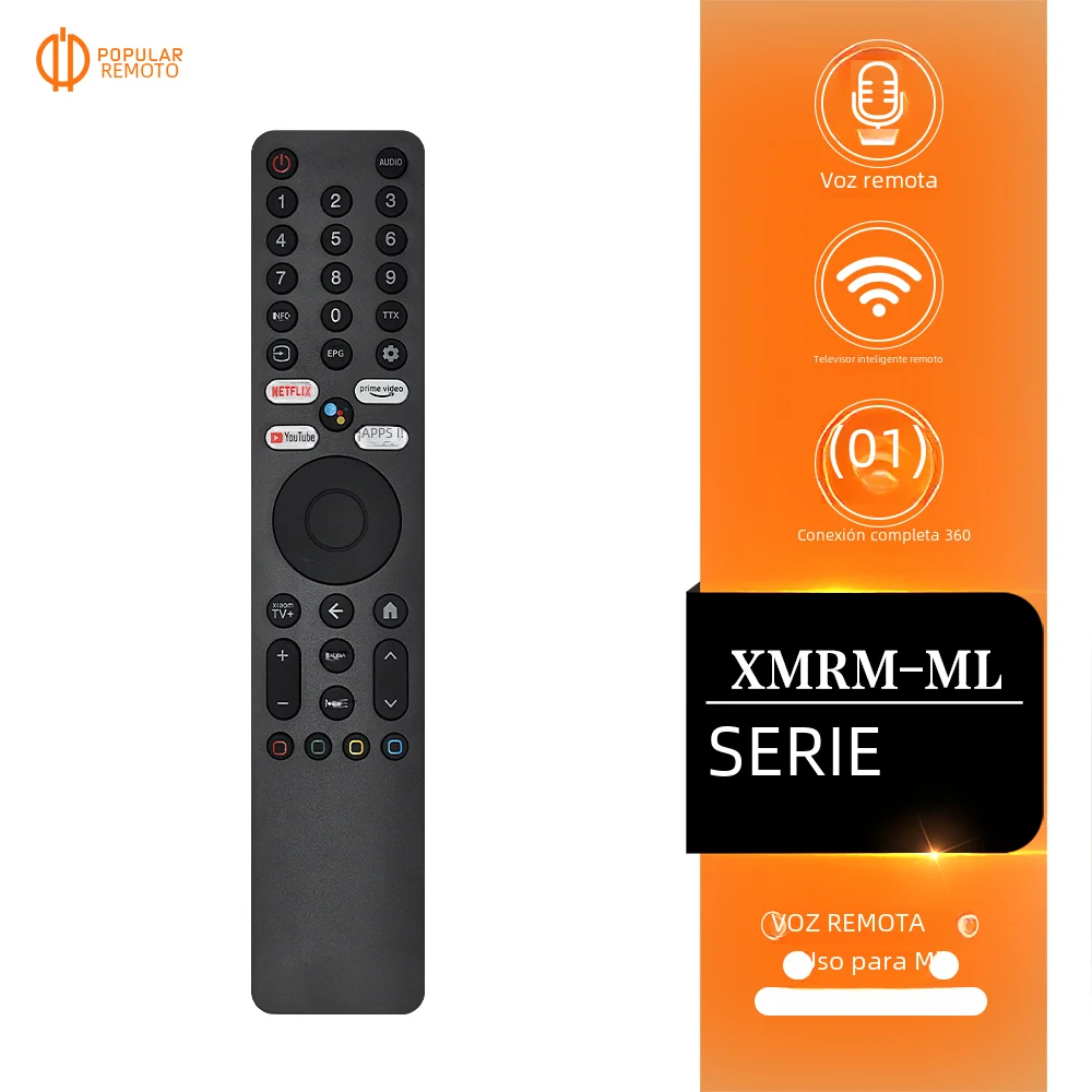 Mando-a-distancia-XMRM-ML-para-Xiaomi-Ultra-4k-Qled-Voice-Android-Tv ...