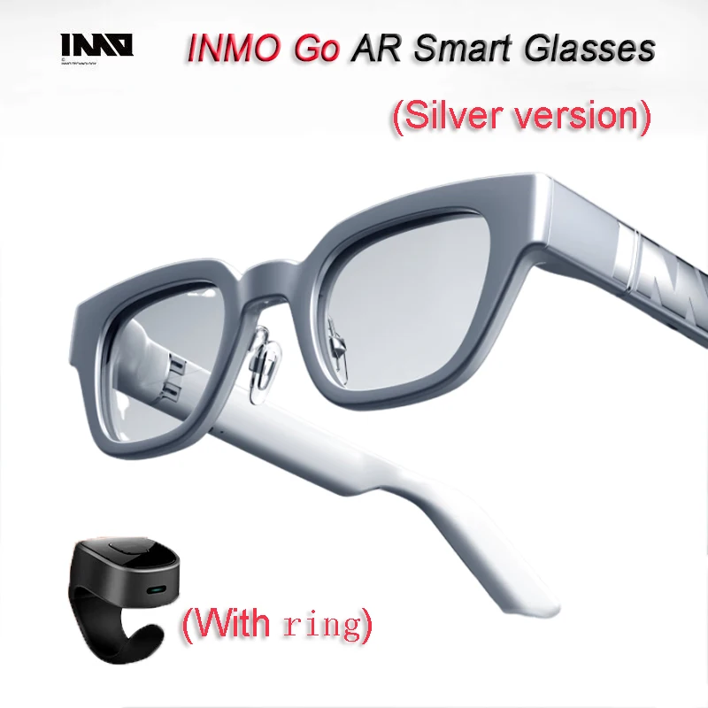In-Stock-INMO-Go-AR-Smart-Glasses-Real-Wireless-52g-Ultra-Light-AI ...