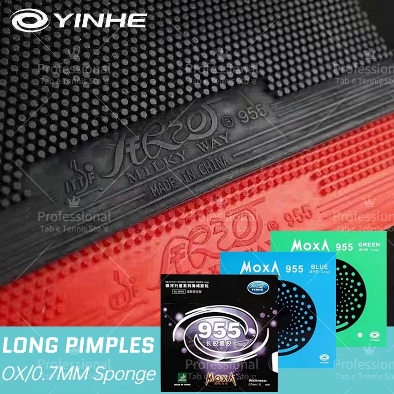 YINHE 955 Long Pimples Table Tennis Rubber Anti-spin Ping Pong Rubber ...