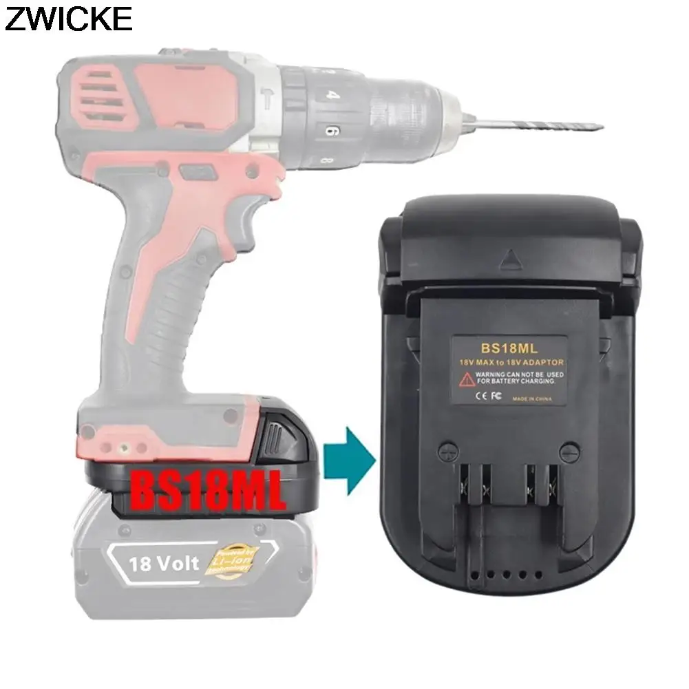 Bosch 18v Battery Adapter Converter | Milwaukee Battery Adapter ...