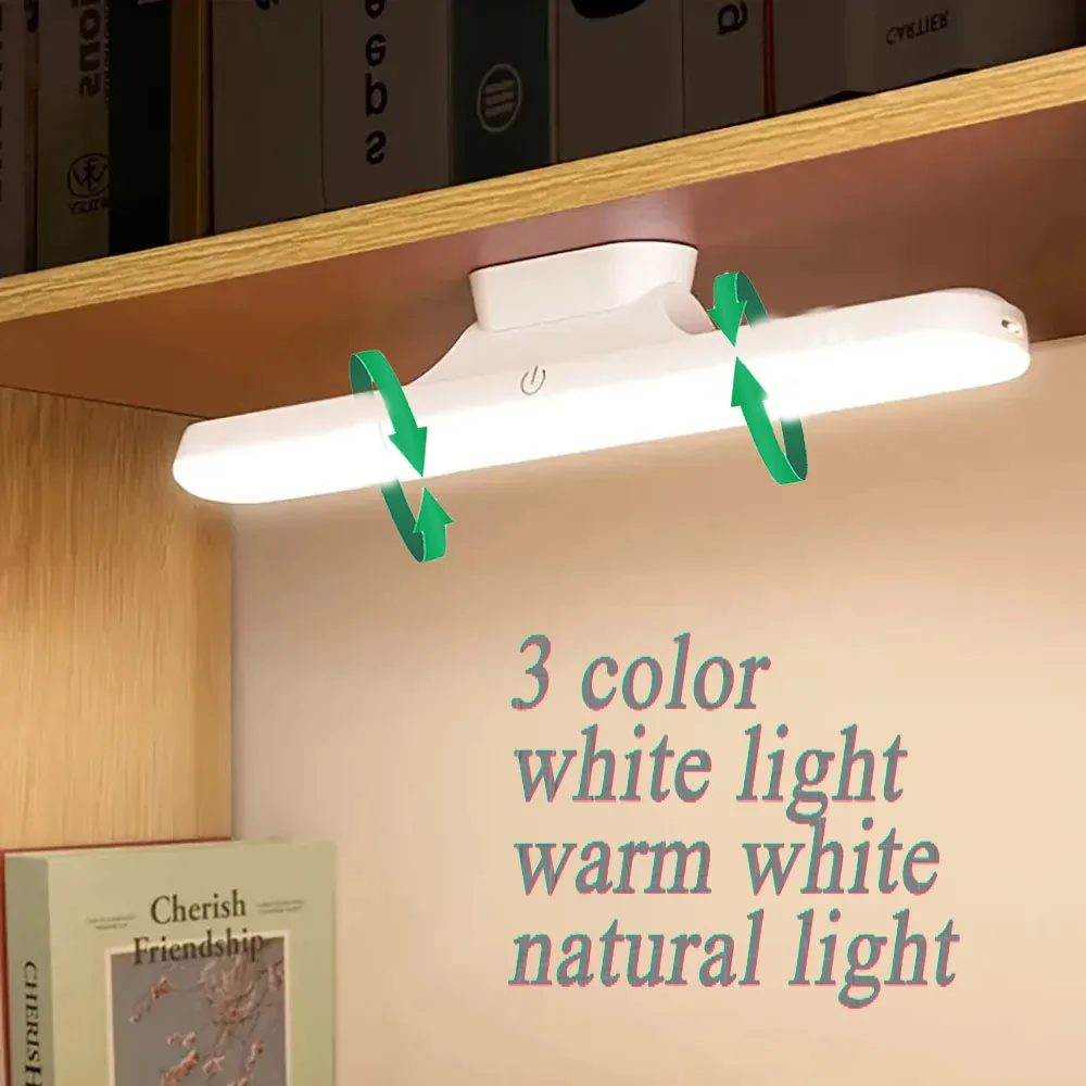 3-Colors-USB-Rechargeable-Cabinet-Light-Hanging-Magnetic-Bedroom-Night ...