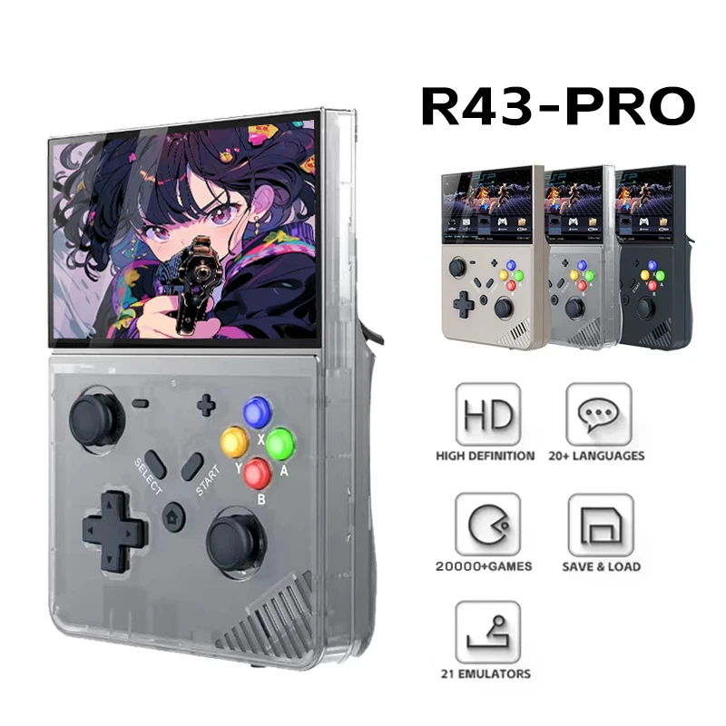 NEW-R43-Pro-Retro-Handheld-Video-Game-Console-HD-4-3-inch-LED-Screen ...