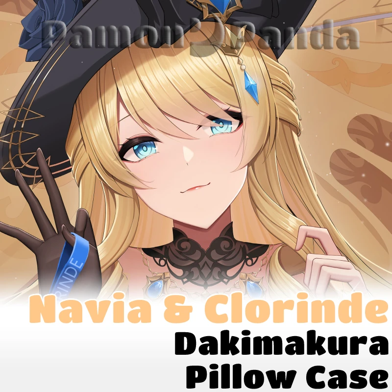 Clorinde-Navia-Dakimakura-Genshin-Impact-Sexy-Pillowcase-Hugging-Full ...