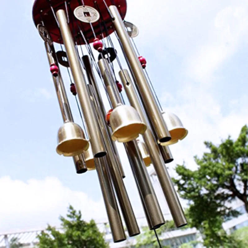 Large-Wind-Chime-Tubes-Bells-Metal-Church-Bell-Outdoor-Garden-Creative ...