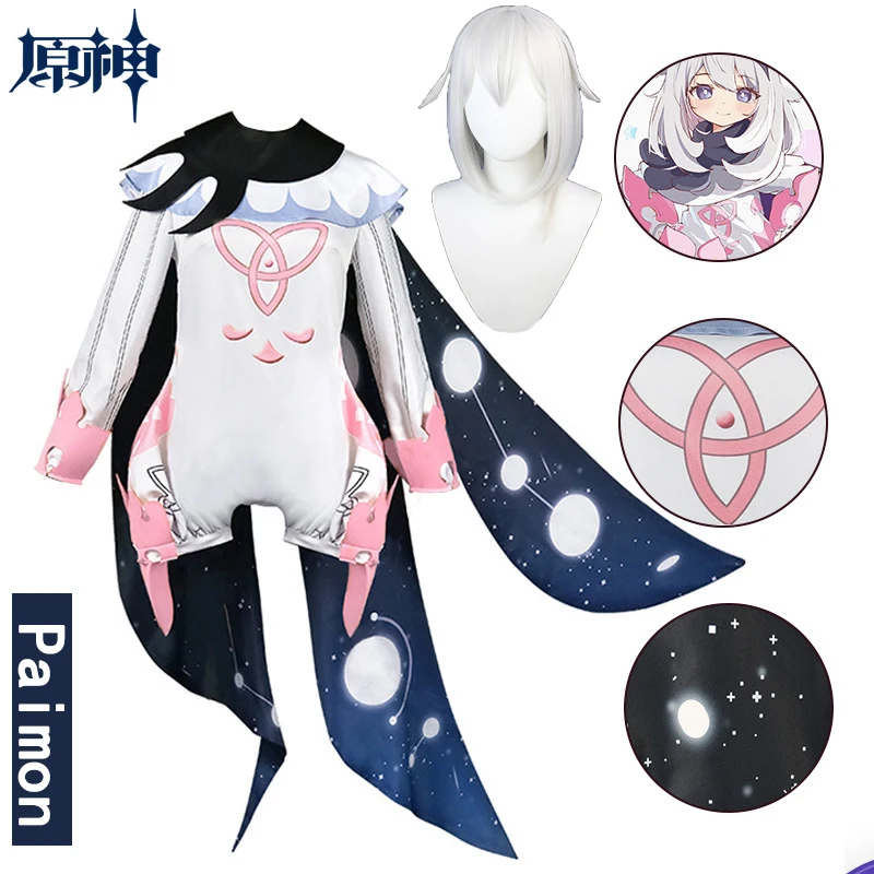 Paimon-Cosplay-Game-Genshin-Impact-Paimon-Cos-Costume-Lolita-Dress-Cute ...