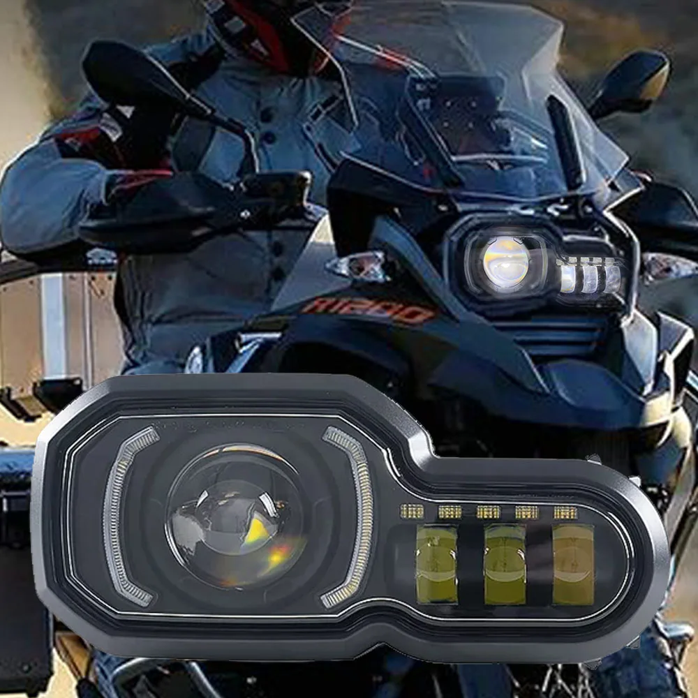 Led Headlight Bmw F 800 Gs | Motorcycle Headlight | Headlight Assembly ...
