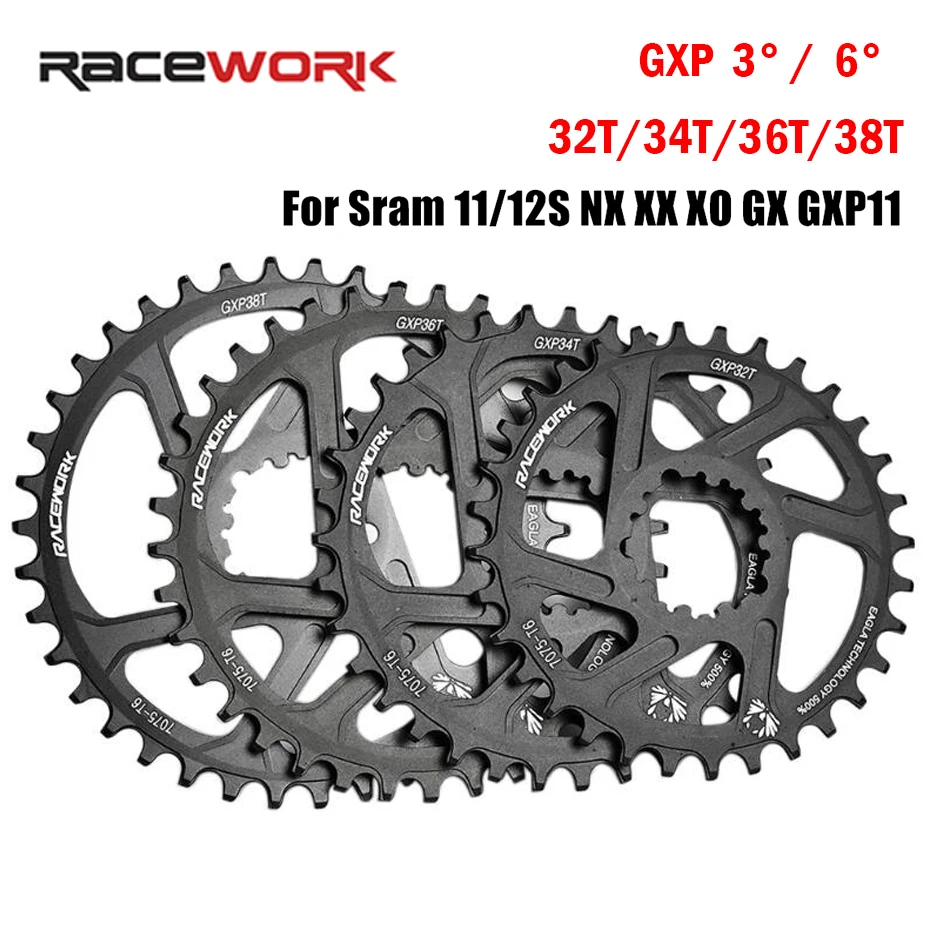 Racework-Mountain-Bike-Chainring-32T-34T-36T-38T-Crown-3mm-6mm-Offset ...