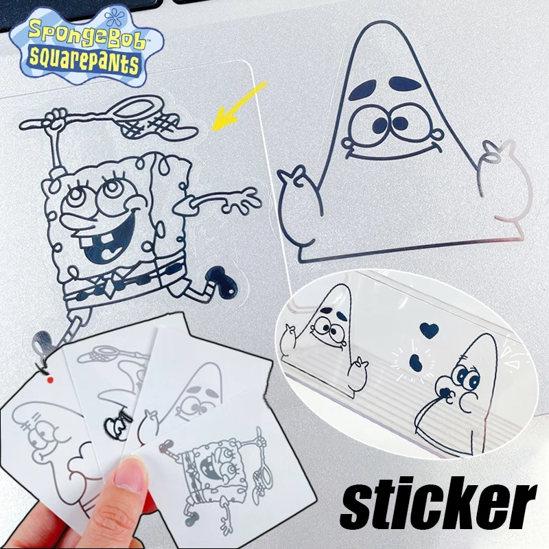 Patrick-Star-SpongeBob-Sticker-Cartoon-Anime-DIY-Phone-Luggage-Computer ...