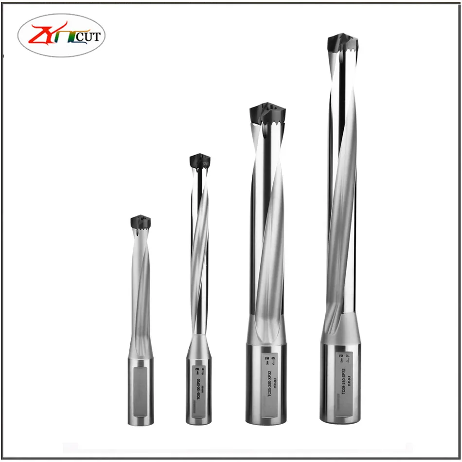 Deep-hole-crown-Drill-D14mm-5D-two-Blade-Lengthening-Fast-Shovel-Bit ...