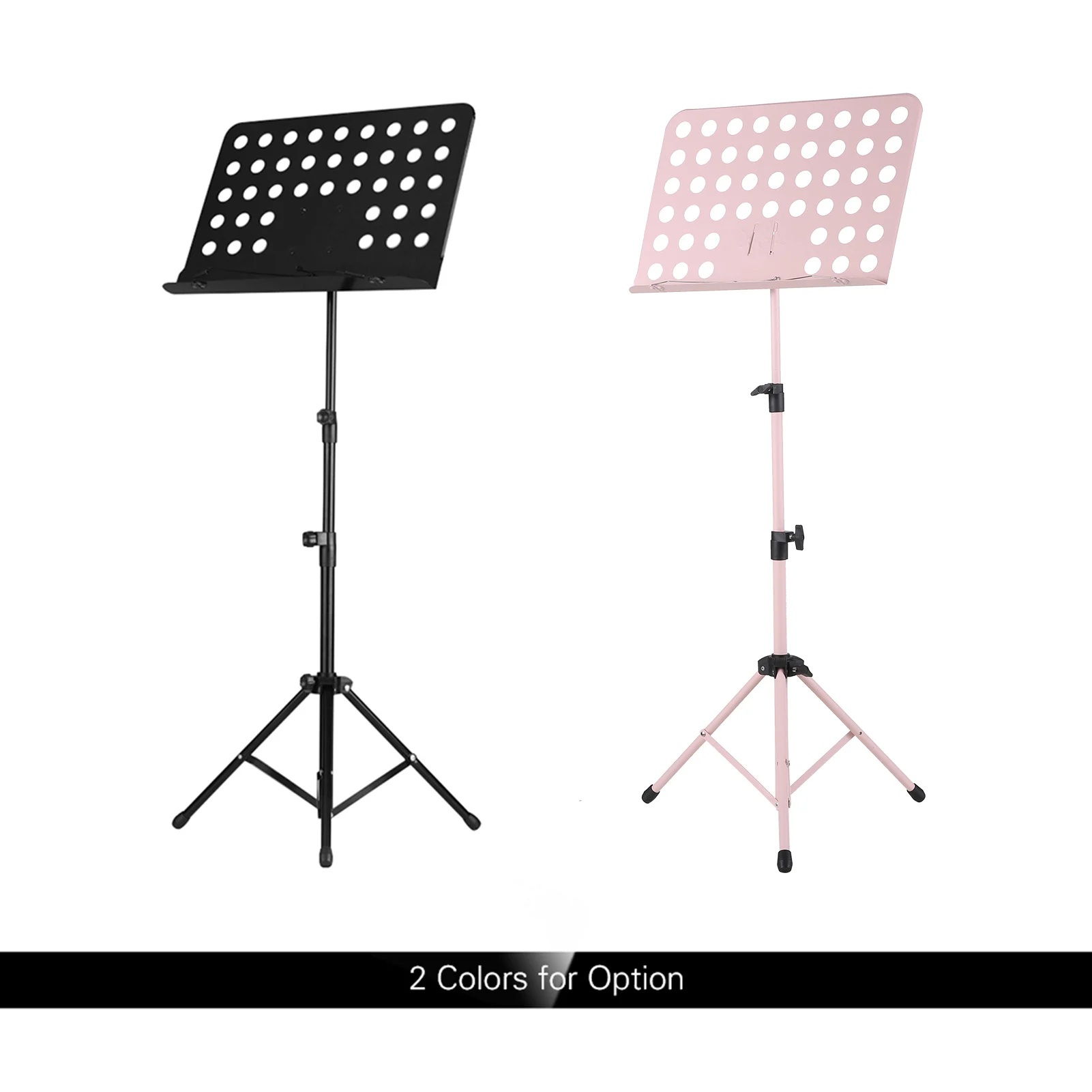Collapsible-Sheet-Music-Score-Tripod-Stand-Holder-Aluminum-Alloy ...