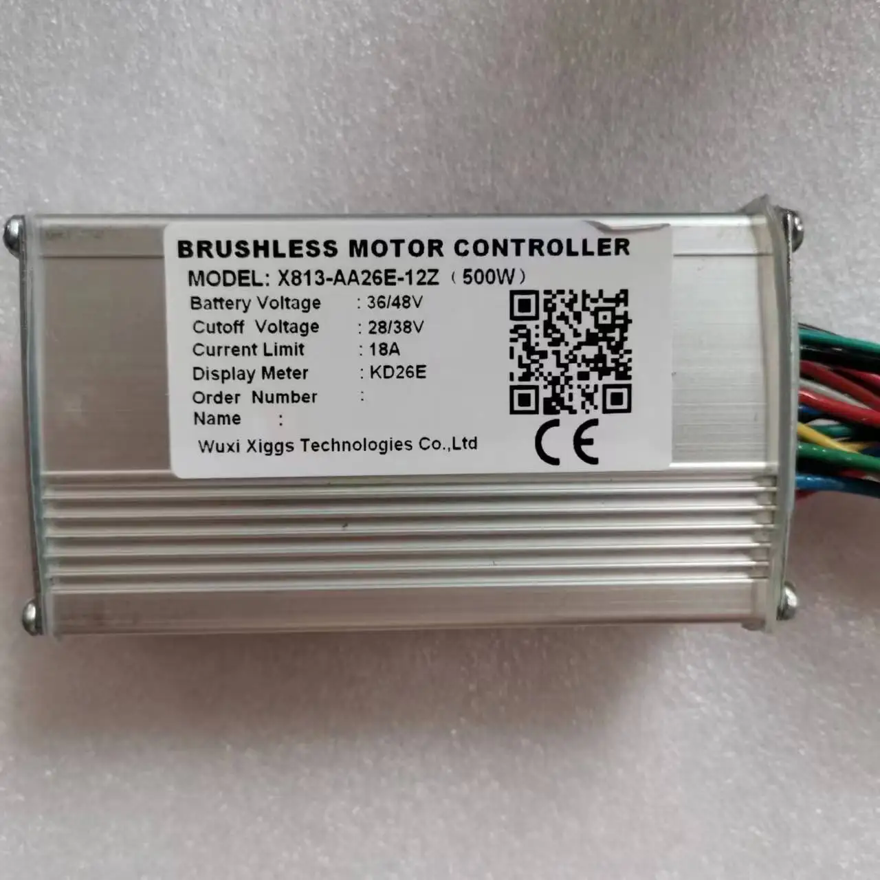 Controlador de MOTOR sin escobillas X813-AA26E-12Z(500W), piezas actualizadas de 18A, KD26E ...