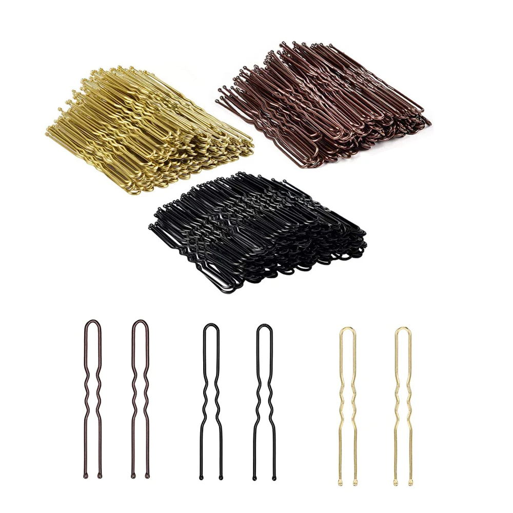 50pcs-50-60-70mm-Hair-Pin-And-Clips-U-Shape-For-Headpiece-Women-Girls ...