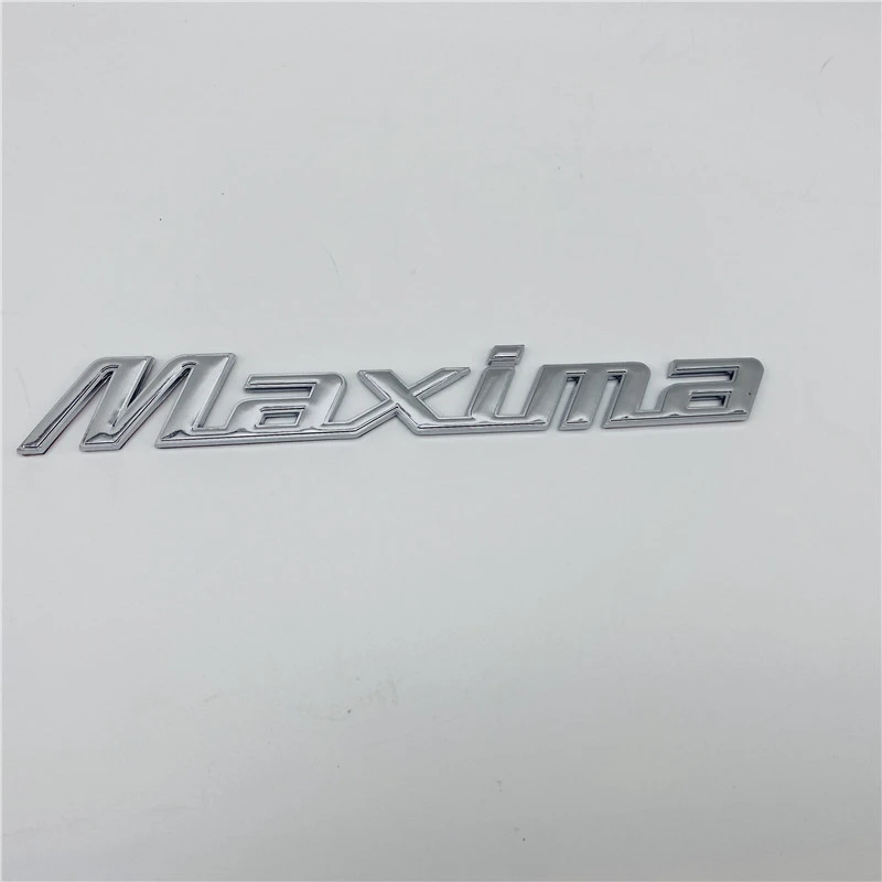 For Nissan Maxima Emblem Lower Case Letters Rear Trunk Lid Logo Name ...