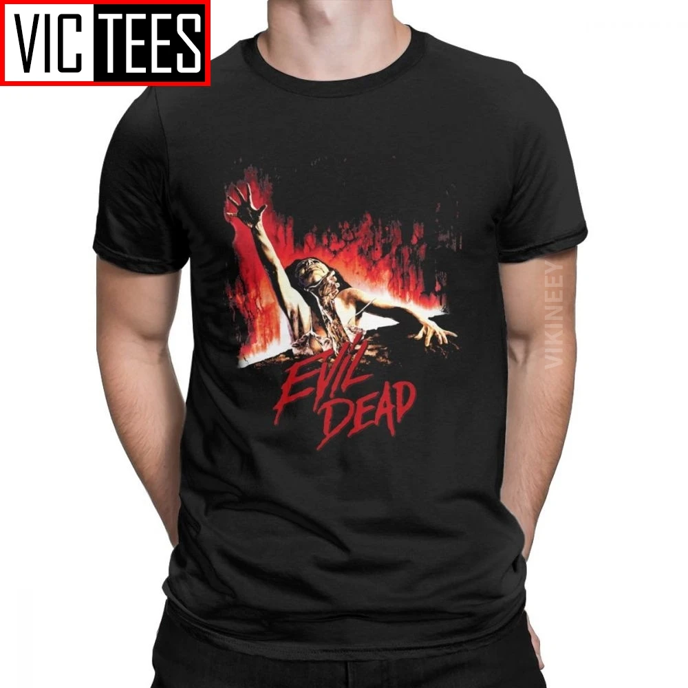 Evil-Dead-T-Shirt-Men-Cotton-Hipster-T-Shirt-Horror-Scary-Creepy ...
