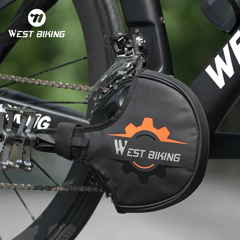 WEST-BIKING-Bicycle-Flywheel-Protection-Cover-MTB-Road-Bike-Chainwheel ...