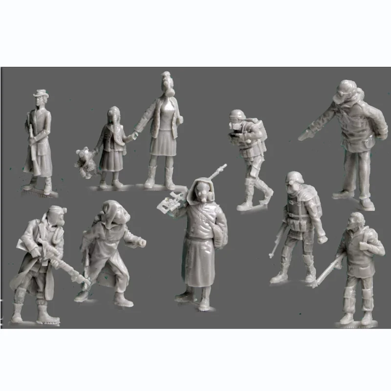 1-72-Scale-Resin-Model-Figure-GK-Kits-Midnight-World-Settlers ...