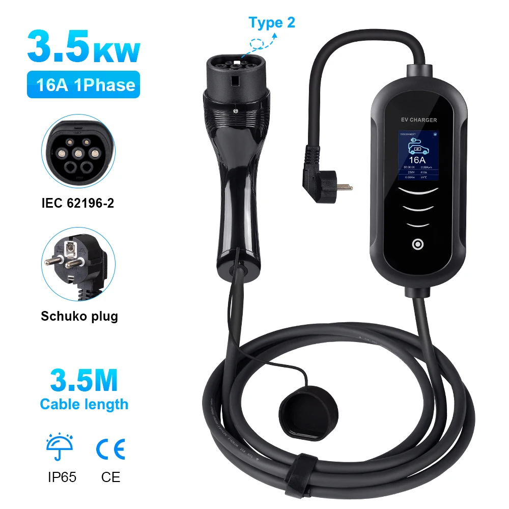 Cargador-de-veh-culo-el-ctrico-tipo-2-Cable-de-carga-port-til-Tipo-1 ...