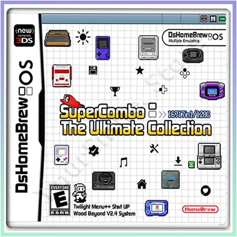 DSTWO-tarjeta-de-juego-de-m-ltiples-estilos-167-en-1-NDS-Multi ...