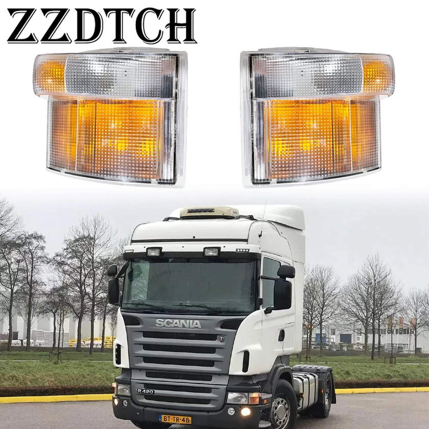 1pcs 24V TRUCK Side corner Lamp for scania truck 114 G400 P400 R420 ...
