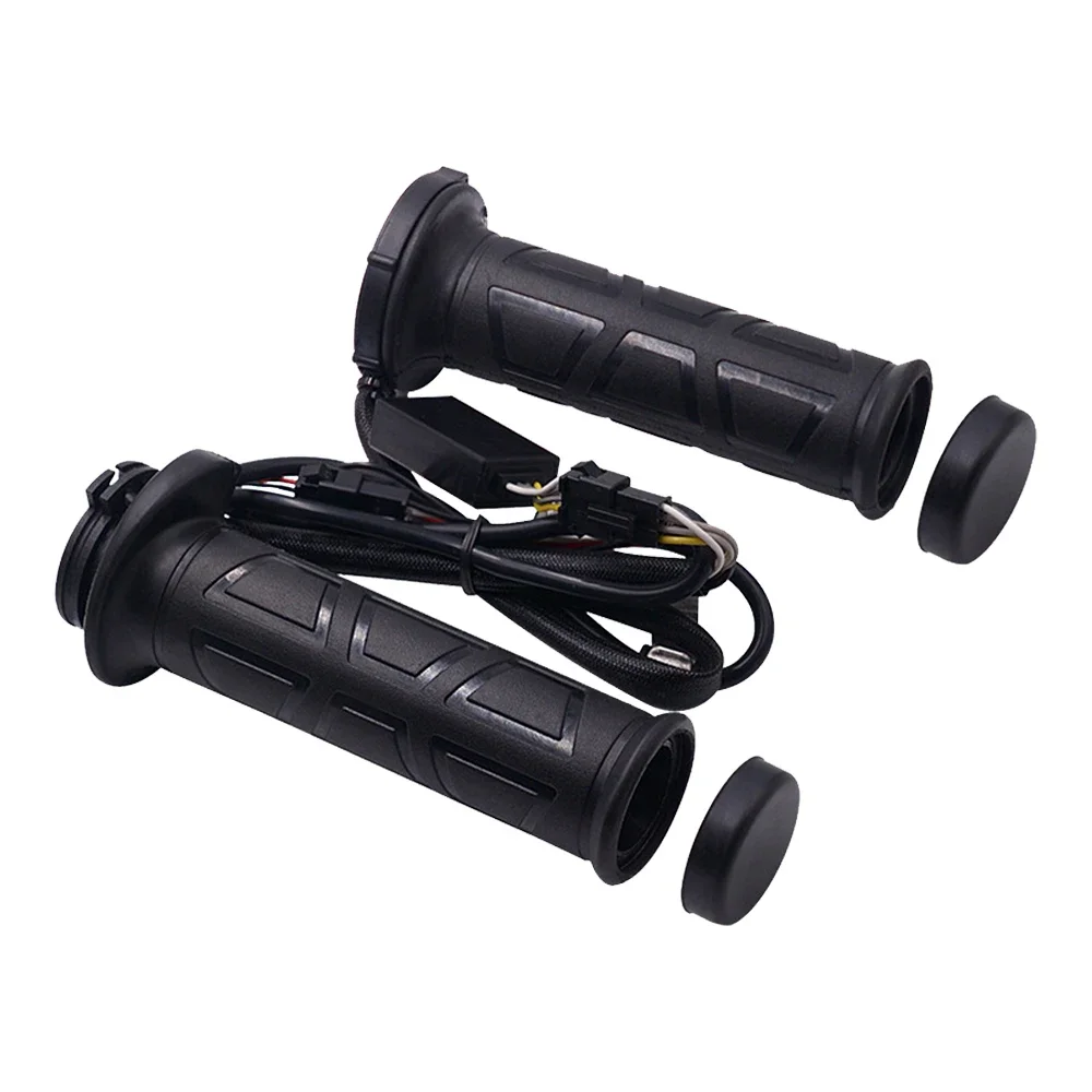 Universal-Motorcycle-22mm-Hand-Heated-Grips-Molded-Grips-ATV-Warmers ...