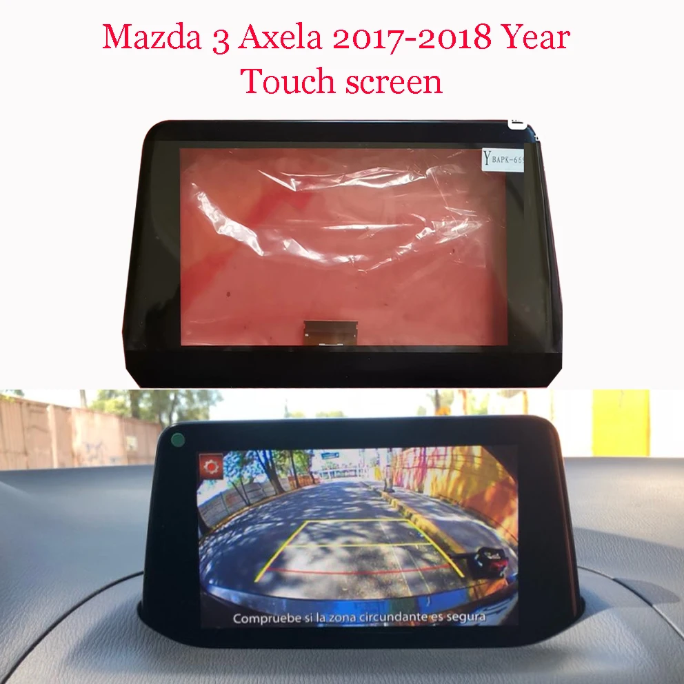 New-Original-Digitizer-For-Mazda-3-Alexa-2017-2018-Year-Touch-Screen ...