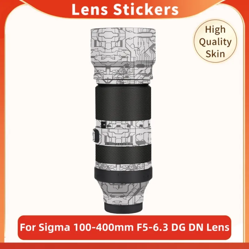 For Sigma 100-400mm f5-6.3 DG DN OS For Sony Mount Camera Lens Sticker ...