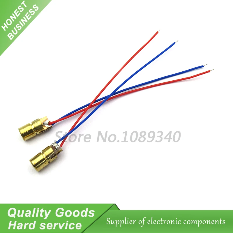 10Pcs-5V-650nm-5mW-5V-650nm-Laser-Red-Dot-Module-red-laser-sight-red ...