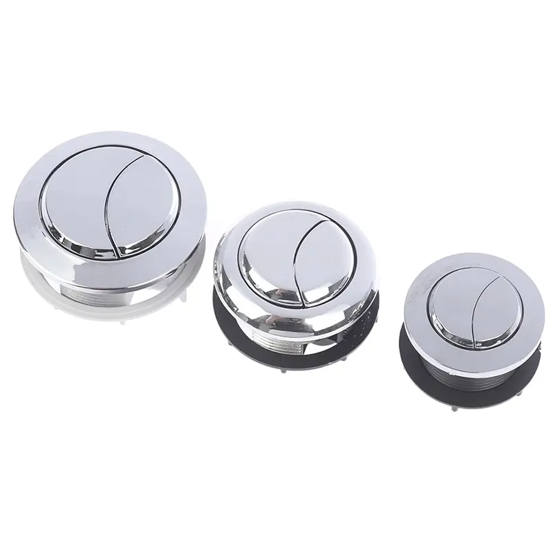 1PC-Dual-Flush-Toilet-Tank-Button-Round-Shape-Toilet-Push-Dual-Flush ...