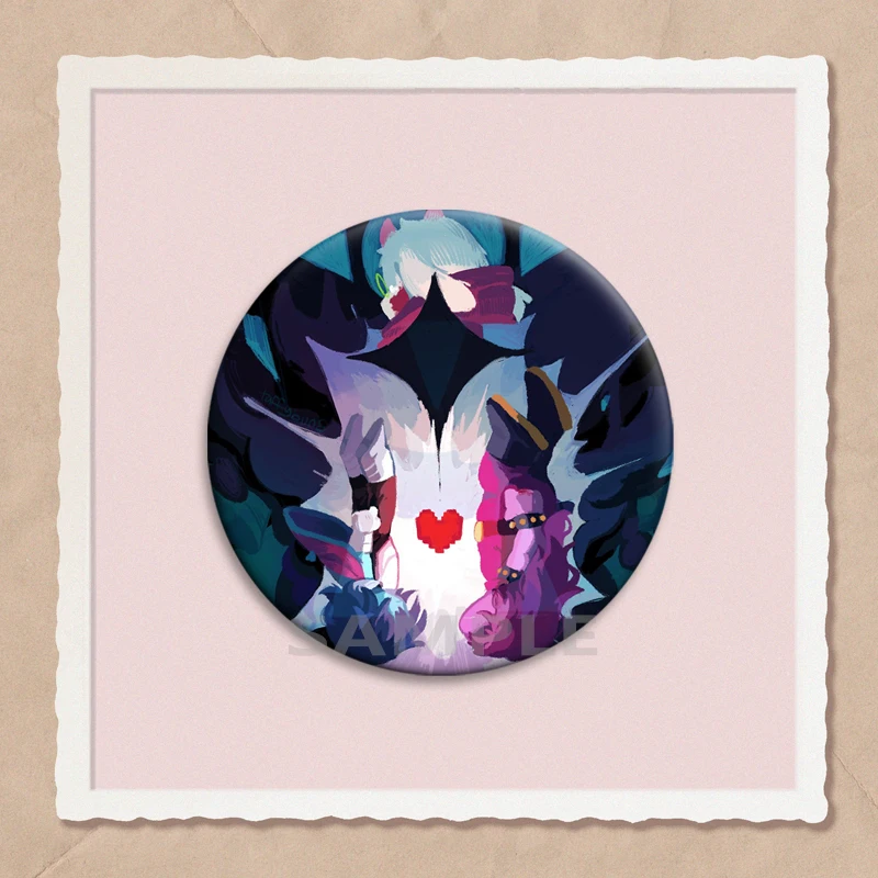 Брошь Deltarune | AliExpress