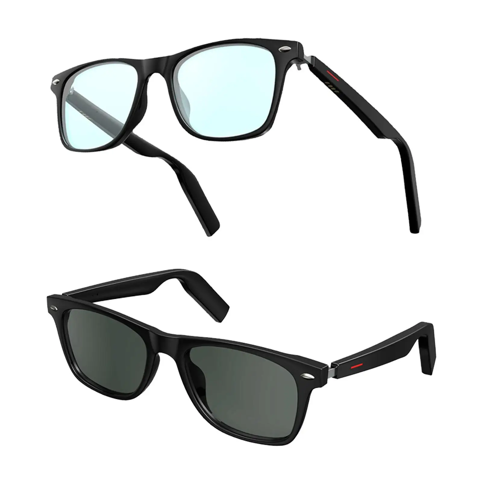 Wireless-Bluetooth-Sunglasses-Sturdy-Durable-Integrated-Nose-Pad-Design ...