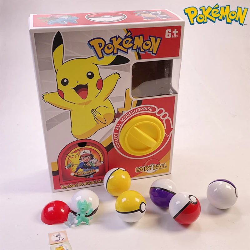 Pokemon-Pikachu-Action-Toy-Anime-Children-Pokeball-Twisted-Egg-Crane ...