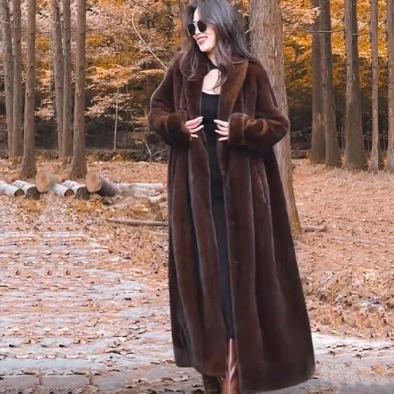 New-imitation-fur-coat-young-eco-friendly-fur-imitation-mink-coat-women ...