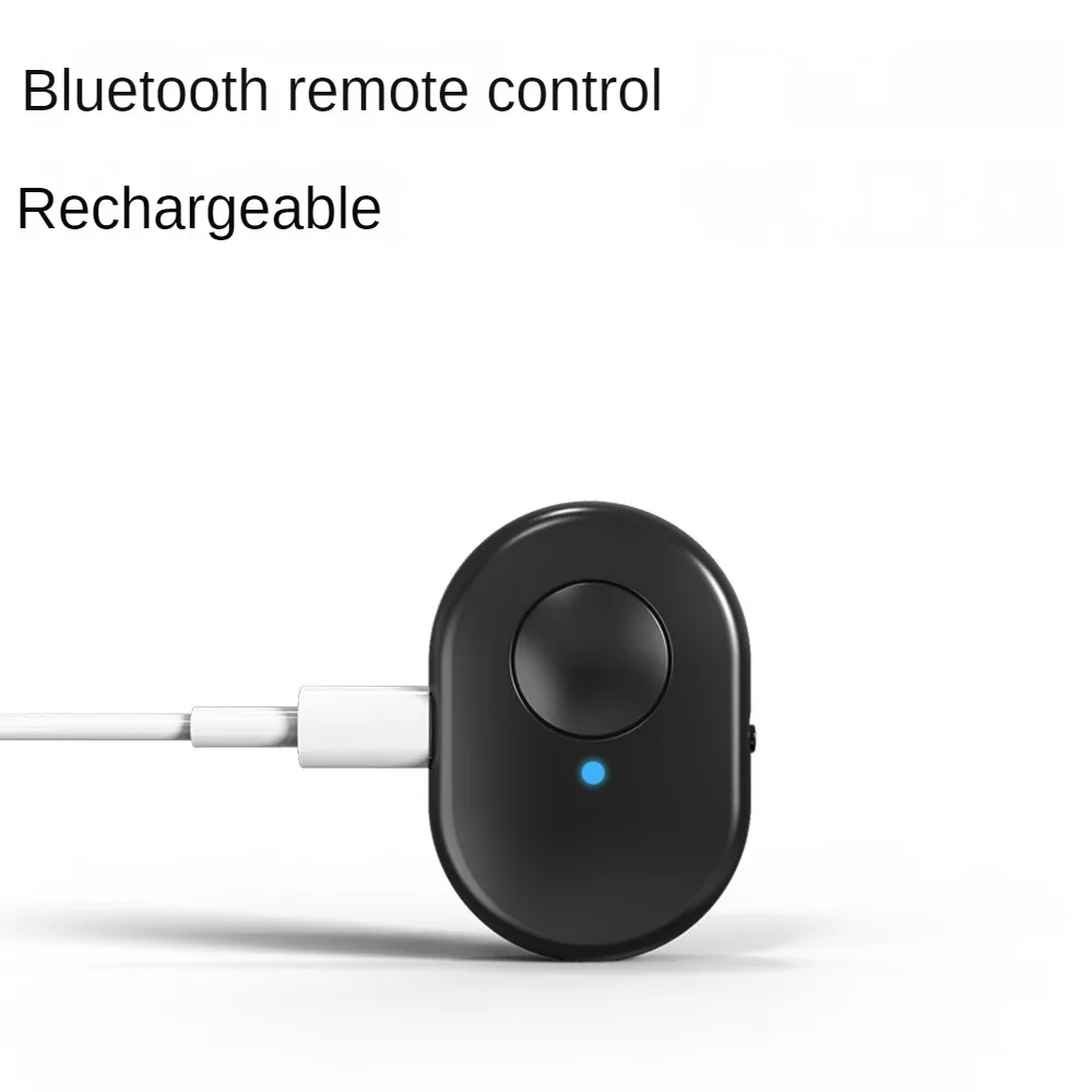 Rechargeable-bluetooth-compatible-Self-timer-Selfie-Stick-Shutter ...